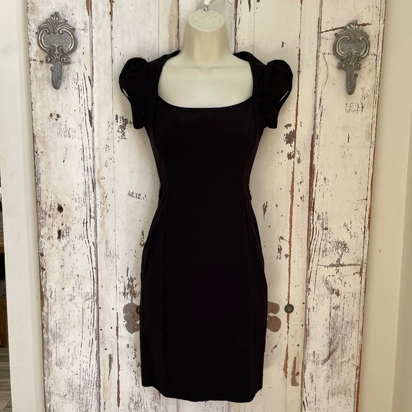 Ruby Rox | Dresses | Ruby Rox Size Juniors 5 Black Puff Sleeve Sheath ...